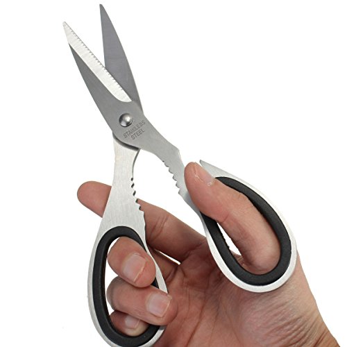 Stainless Steel Multi Function Kitchen Scissors Poultry Chicken Bone Shears Tool