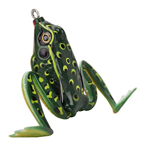 kaaka 5cm Artificial Frog Shape Fish Lure Bait for Professional Fishing Tackle Accessories D