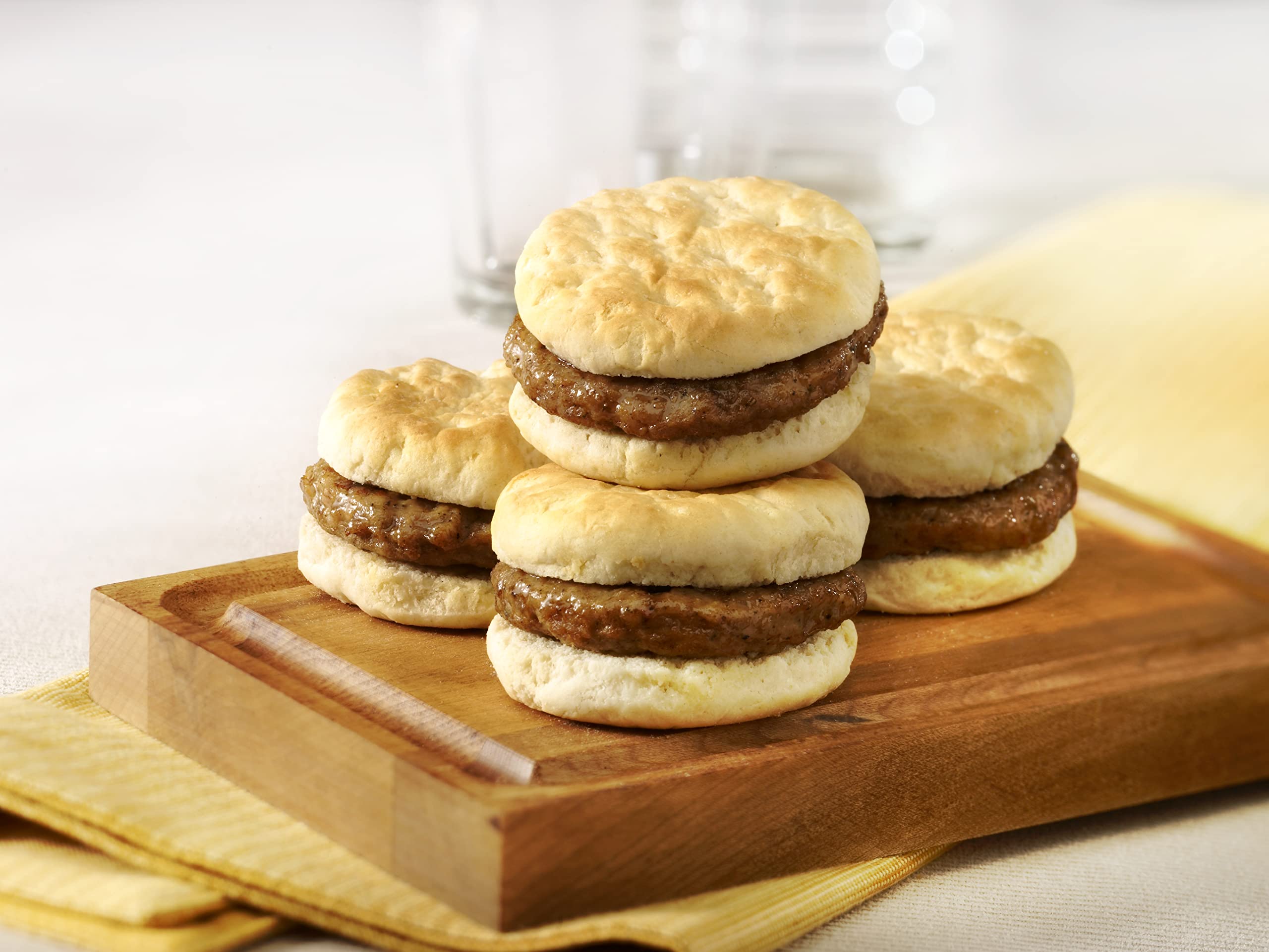 Jimmy Dean Snack Size Sausage Biscuit Sandwiches, 10 Count (Frozen)