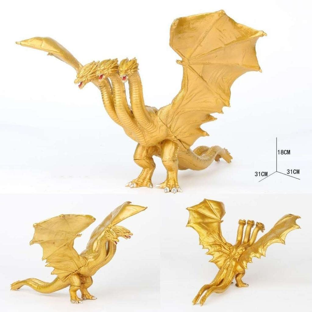 JAYKENIXO 10pcs Small Dragons and Gidorah Action Figures Toys Set