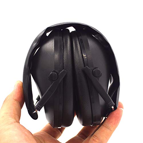 LBLNY Ear protector Tactical Shooting Earmuff Adjustable Foldable Anti Noise Snore Earplugs Soft Padded Noise Canceling Headset