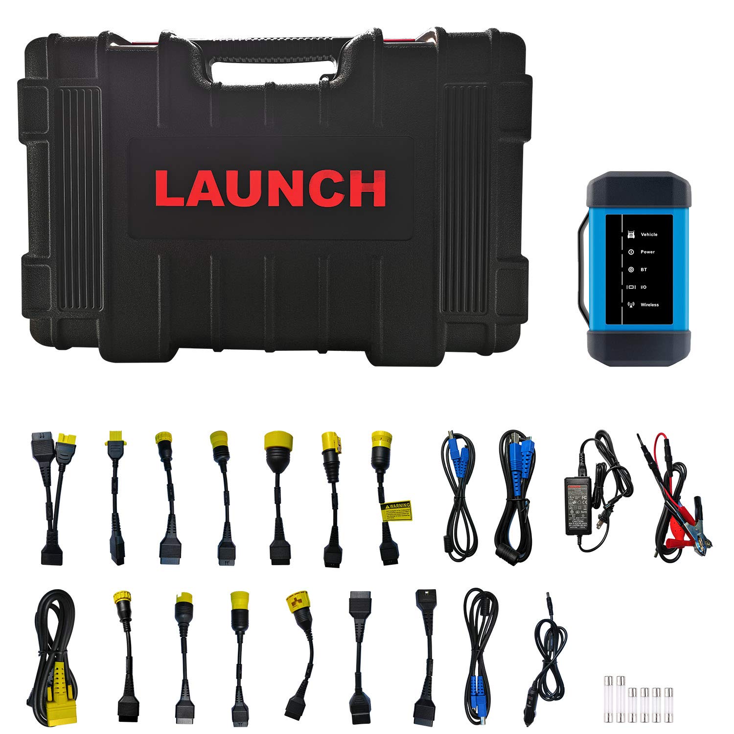 LAUNCH X431 Heavy Duty Truck Diesel Diagnostic Scan Tool ABS SRS OBD2 Scanner HD 3 Module for X-431 V+/Pro3/PAD
