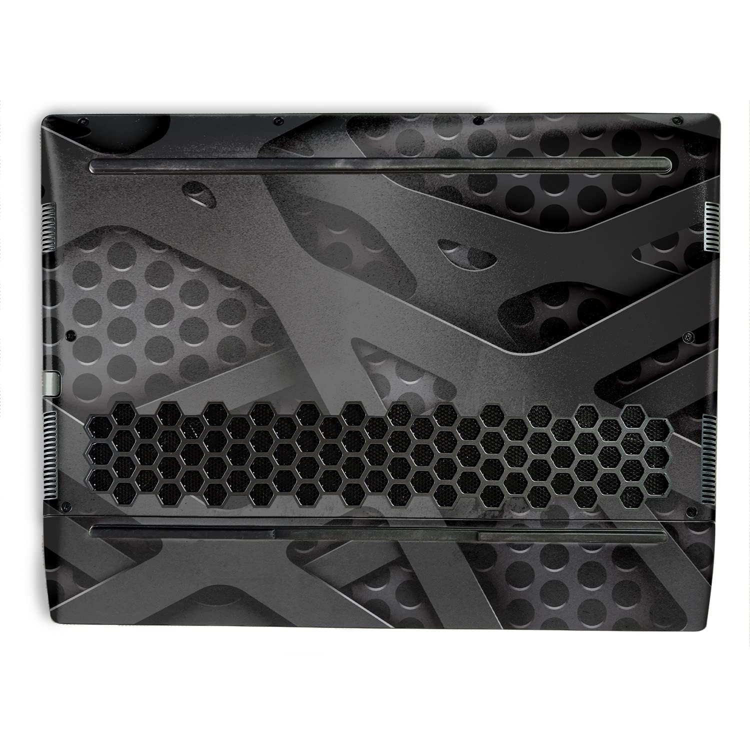 MightySkins Skin Compatible with Alienware M15 R7 (2022) Full Wrap Kit - Tech Wave | Protective, Durable, and Unique Vinyl Decal wrap Cover | Easy to Apply & Change Styles | Made in The USA