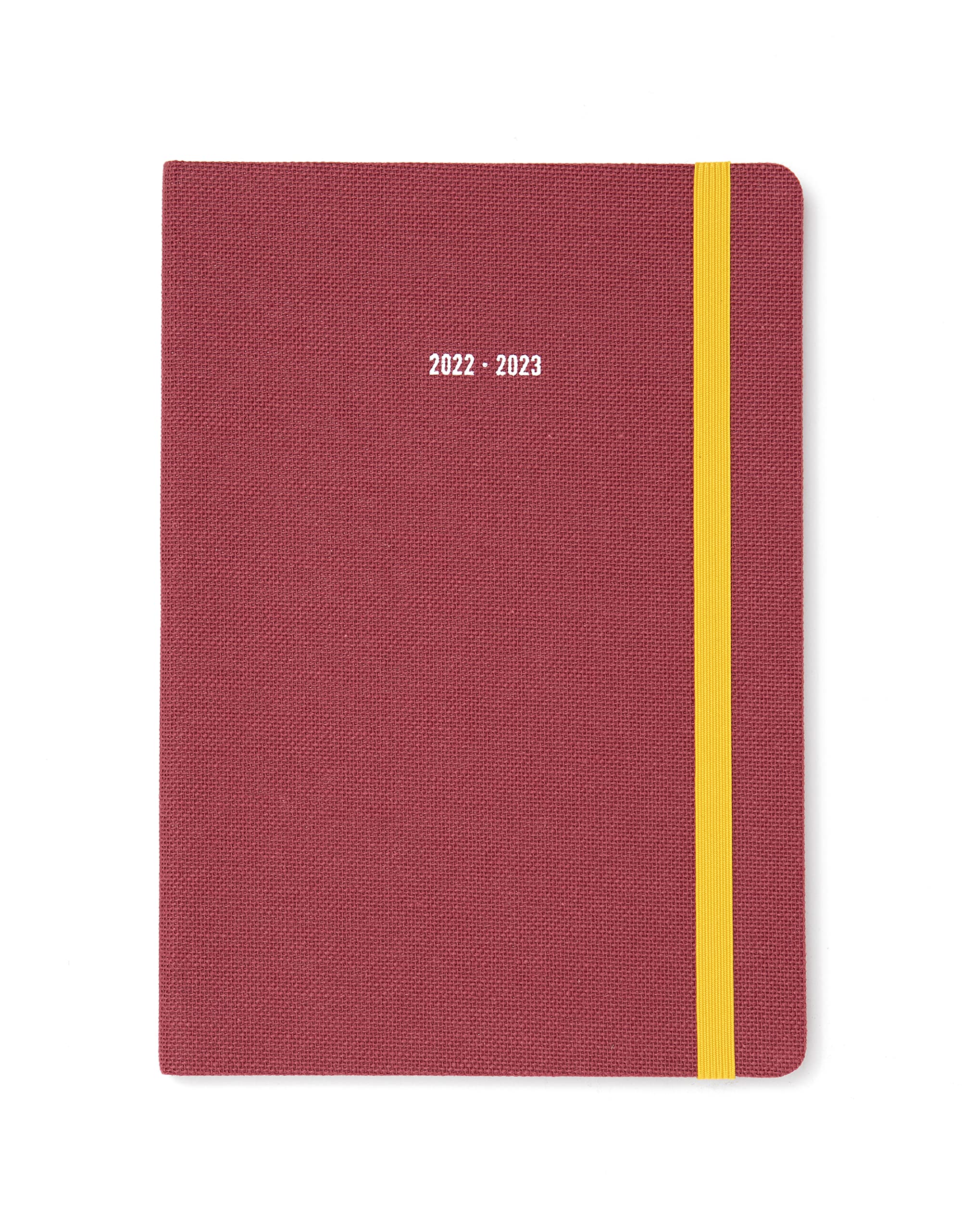 Letts of London Raw A5 Academic 2022/2023 Week to View Diary - Berry (23-031731)