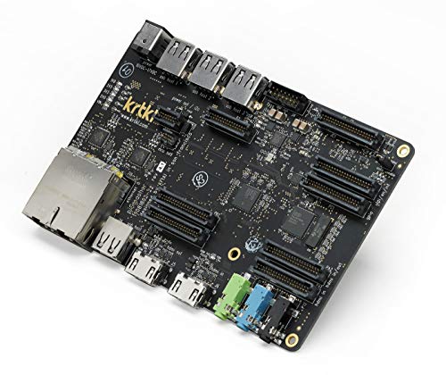 krtkl piSmasher snickerdoodle Baseboard โ Single-Board Computer with HDMI in/Out, Dual Gigabit Ethernet, Audio Line in/Out/Headset, 4X USB 2.0, 25 I/O, and JTAG