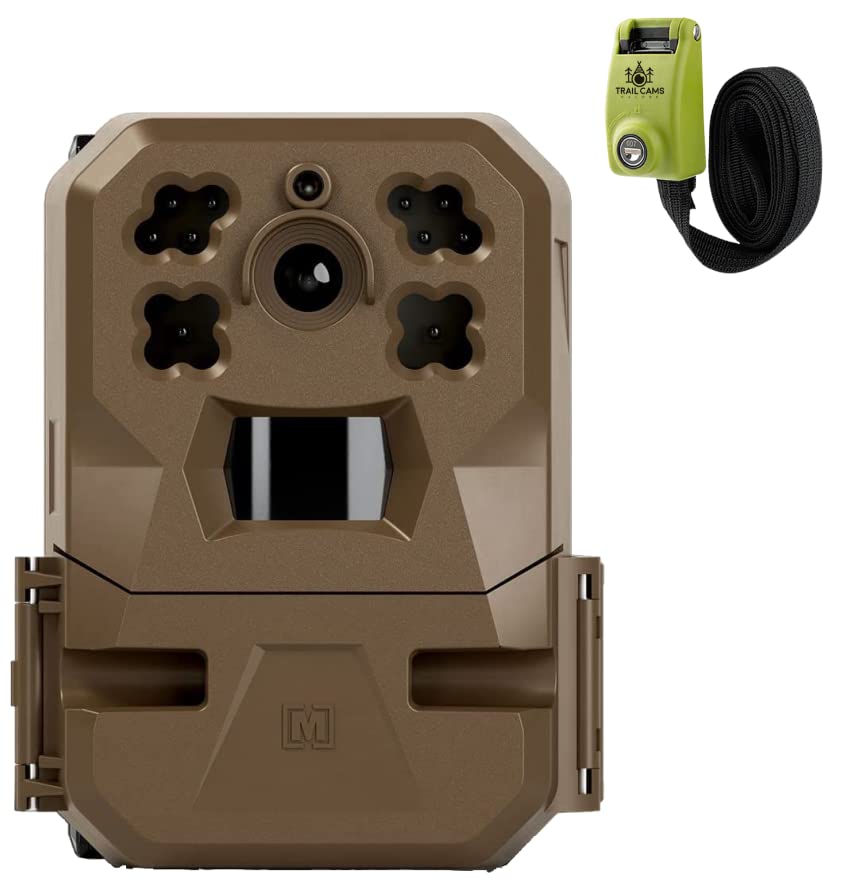 Moultrie Mobile Edge Cellular Trail Camera | Nationwide with Six Foot Steel Reinforced Strap