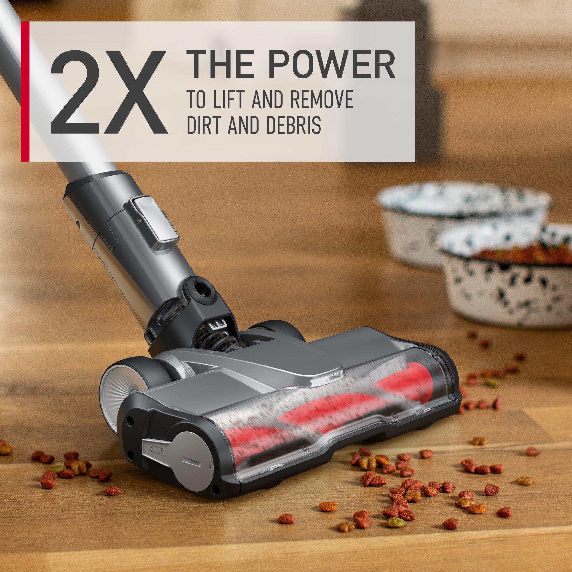 Hoover ONEPWR WindTunnel Emerge Cordless Lightweight Stick Vacuum Cleaner, BH53600V, Silver
