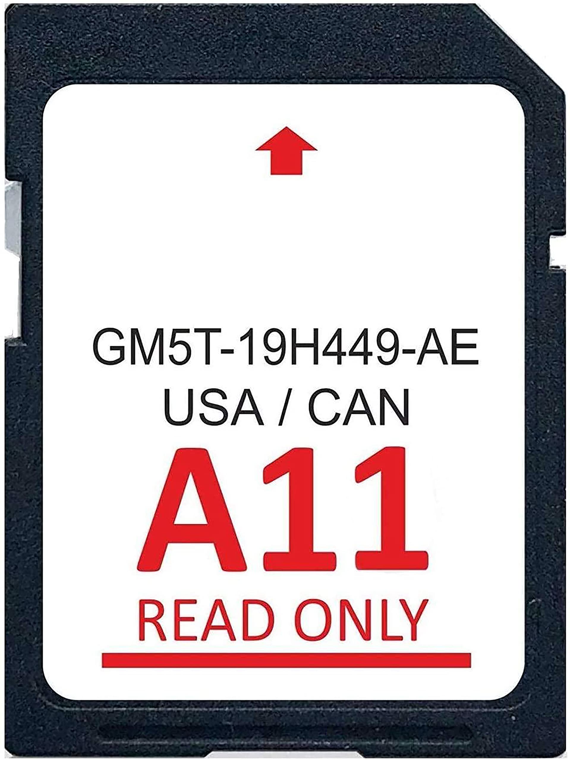 Navi.on SD Card A11 GM5T-19H449-AE, Compatible with Ford & Lincoln, Sync USA/Canada.