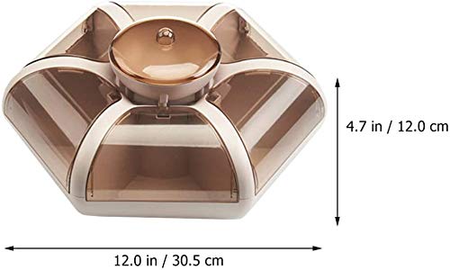 Multi Sectional Snack Serving Tray Set with Lid, Serving Tray/Platters, Snack Nut Bowl Set For Parties,TV,Family,Salad,Chips,Nuts,Peanuts Bowls
