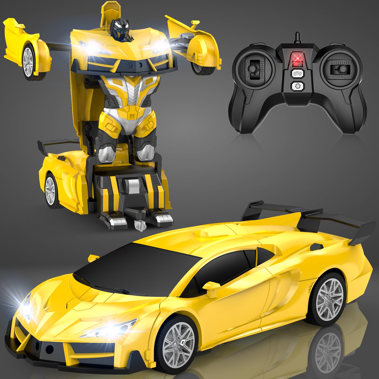 Qumcou Transform Toys for 3 4 5 6 Year Old Boys
