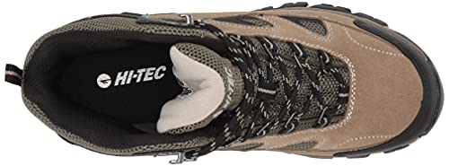 HI-TEC Men's H-54245 Hiking Boot, Smokey Brown/Olive/Snow, 11