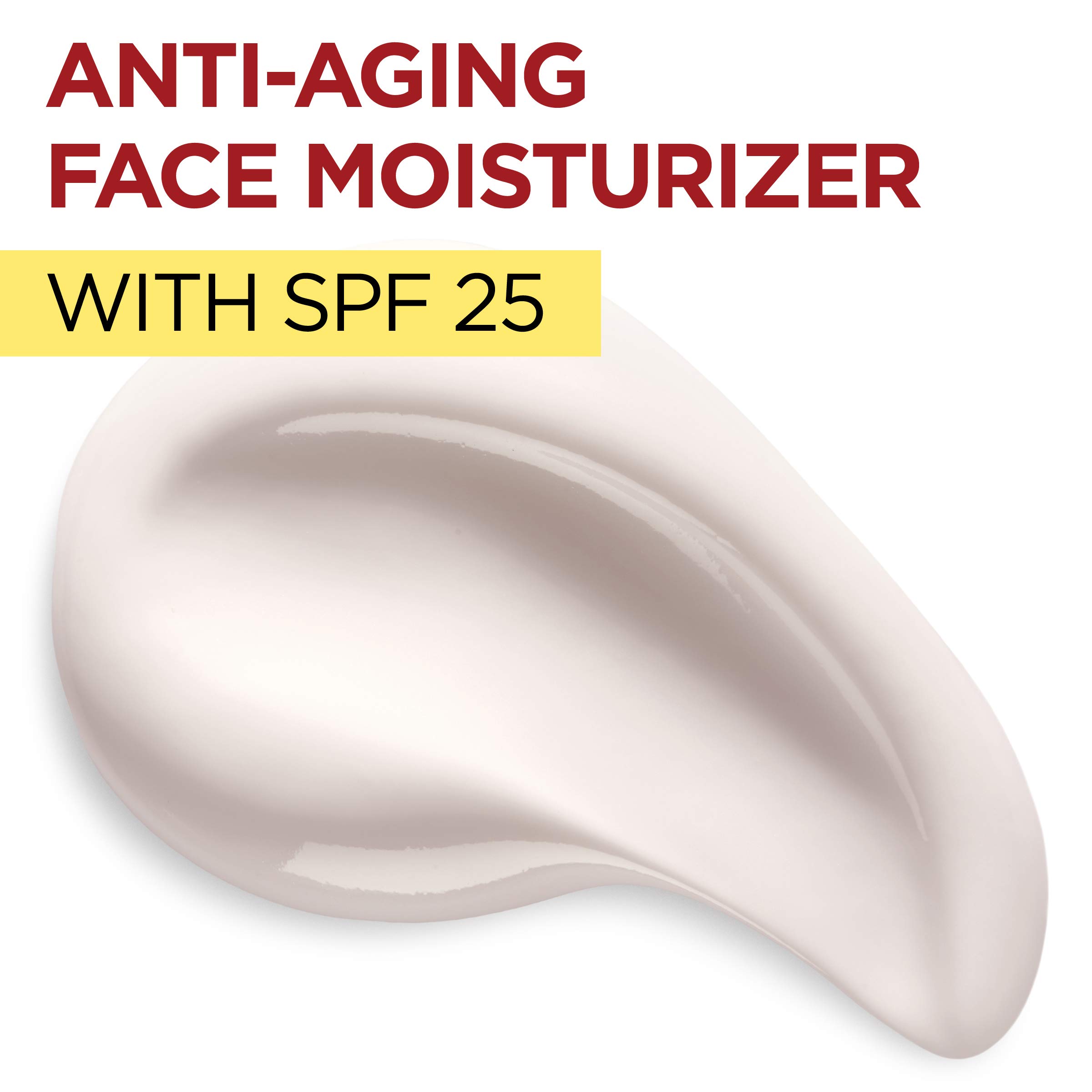 L'Oréal Paris Revitalift Anti-Wrinkle and Firming Face Moisturizer with SPF 25, Pro Retinol 2.55 oz