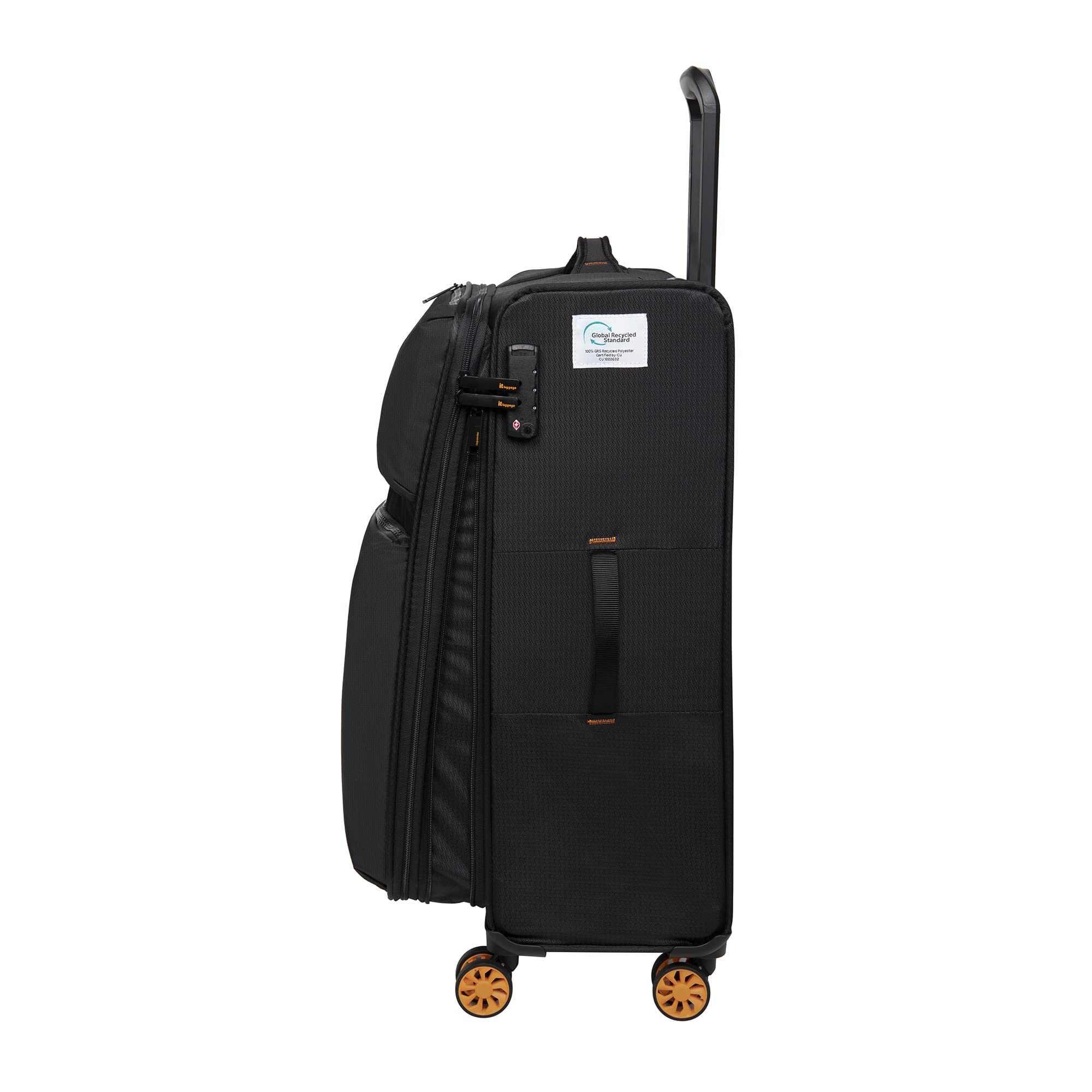 it luggage Lykke 22" Softside Carry-On 8 Wheel Spinner, Black