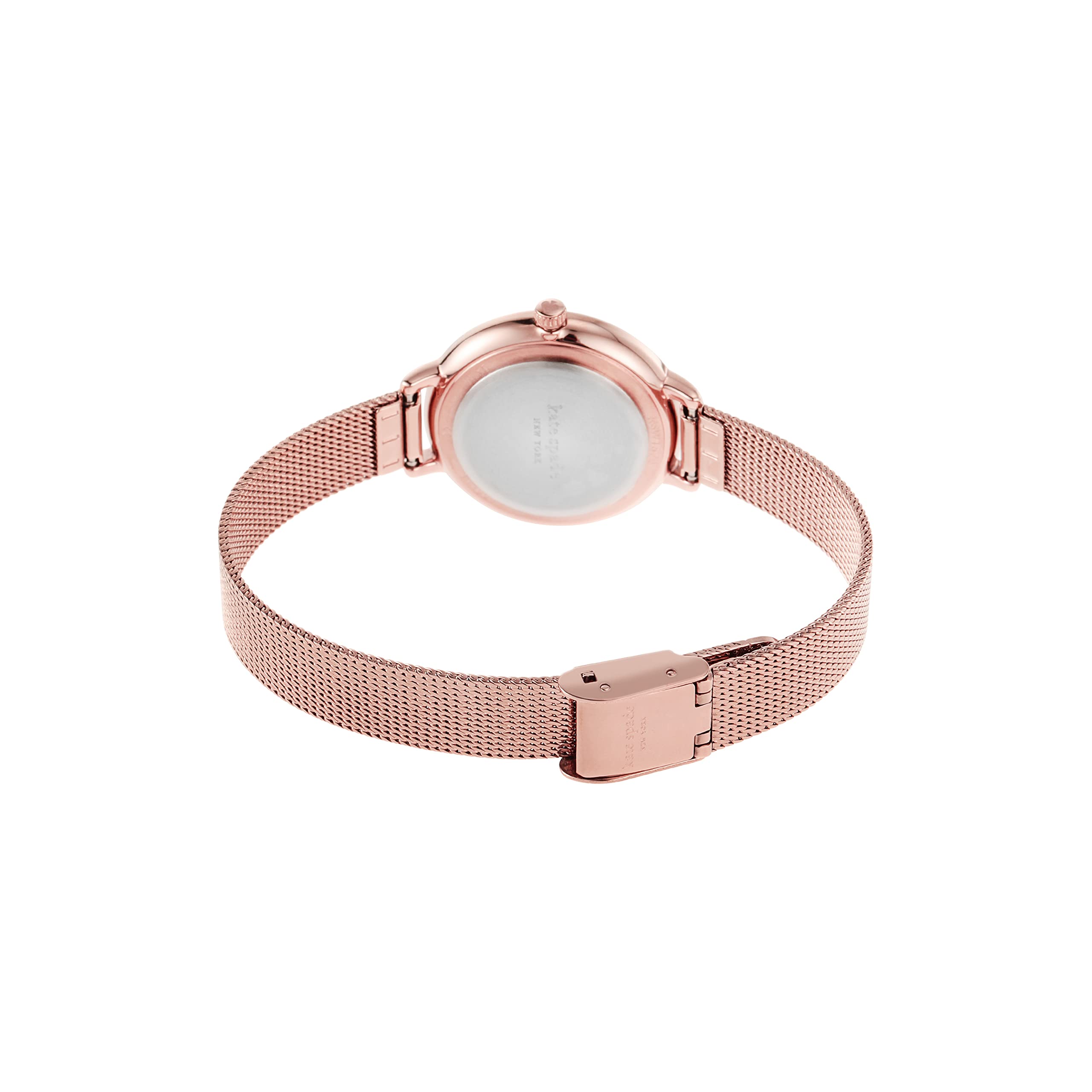Kate Spade New York Women's Morningside Quartz Stainless Steel Three-Hand Watch, Color: Gold/Silver (Model: KSW1689)
