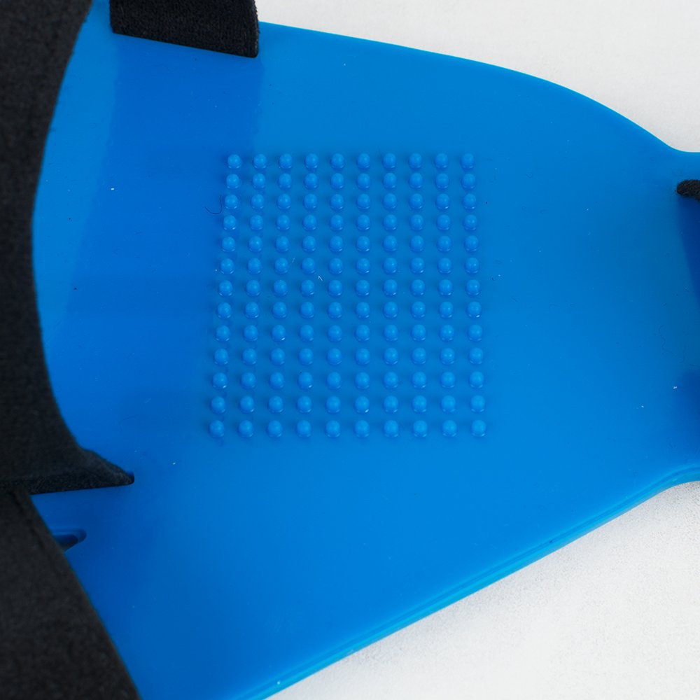 Jinon Finger Orthotics Points Fingerboard Stroke Hemiplegia Finger Training Device for Stroke/Hemiplegia/Traumatic Brain Injury(Right Hand/S) (Blue, Free Size)