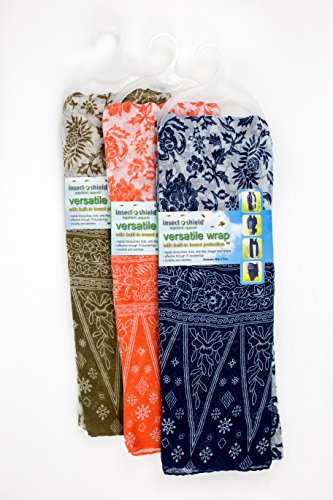 Insect Shield Standard Versatile Wrap, Blue, One Size