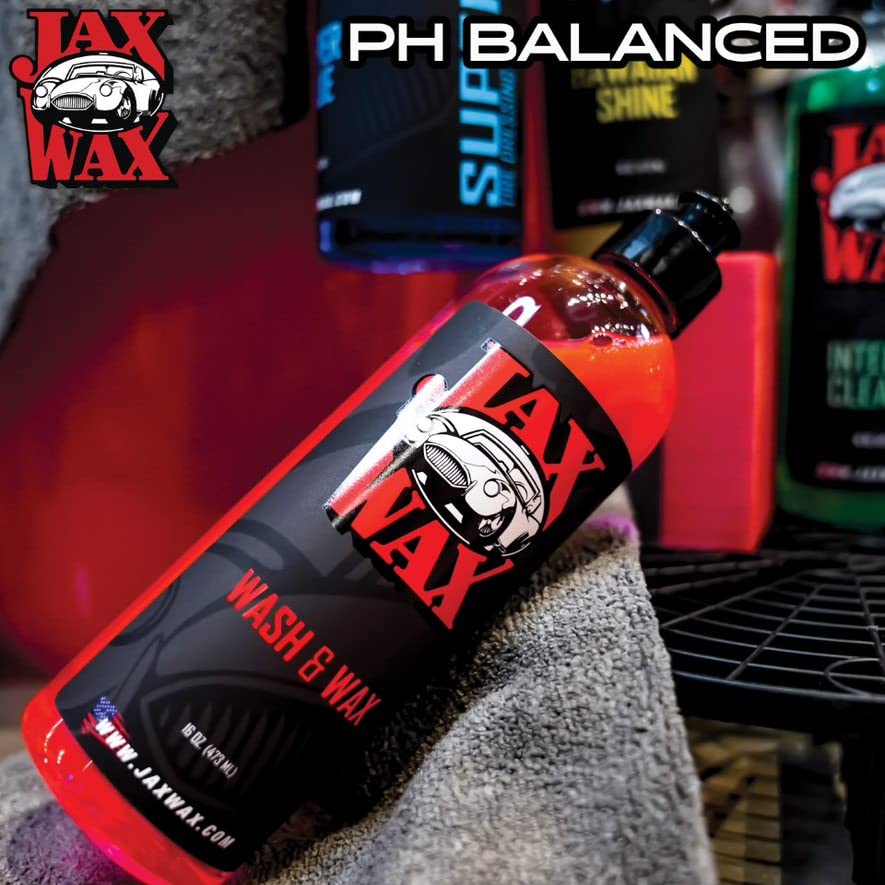 Jax Wax Wash N Wax Concentrated Commercial Car Soap 32 Oz