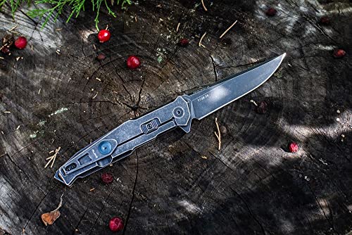 Ruike Folding Knive, Black, 420 Ss (P108-SB)