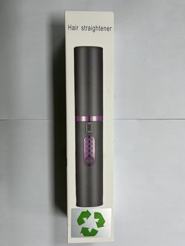 JMFONE Cordless Hair Straightener, Mini Cordless Flat Iron 2 in 1, Portable USB-C Rechargeable 5000mAh Battery, Ceramic Plate, Quick Heat & 3 Adjustable Temp,Travel Size Preferred for Women Girl