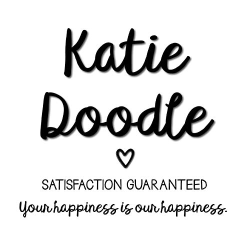 Katie Doodle - Funny Best Friend Birthday Card - Great for 30th, 40th, 50th, 60th, 65th, 70th, 75th, 80th, 90th Birthday Gifts for Women Her Friendship - Includes 5x7 inch Card & Envelope