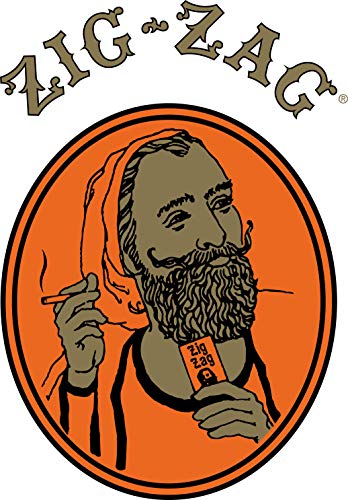 ZIG-ZAG Rolling Papers - French Orange 1 1/4 - Natural Gum Arabic - 78 MM - 32 Papers per Booklet - Choose Your Pack Size: 5, 6, 24 or 48 Booklets - Premium Quality Papers for Smooth and Even Burn (5 Packs)