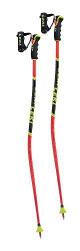 Leki Unisex Adult Sporting Goods, Bright Red - Black - Neon Yellow, 95