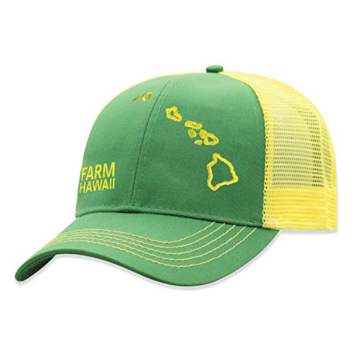 John Deere Farm State Pride Cap-Green and Yellow-Hawaii