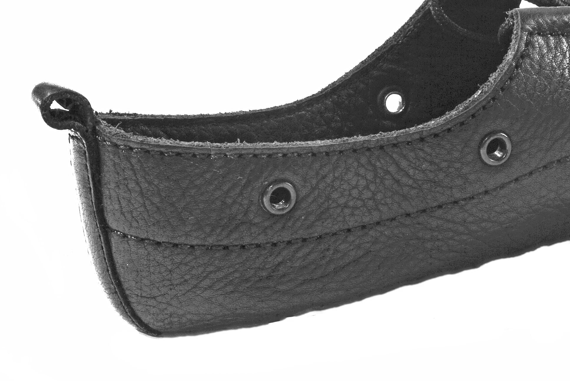 Irish Dance Pumps Soft Shoes, Full Handmade Genuine Leather Upper and Suede Split Sole, Featuring Shock Absorbing Insole,- Free Cotton Shoe Bag โ (Size 13.5) Black
