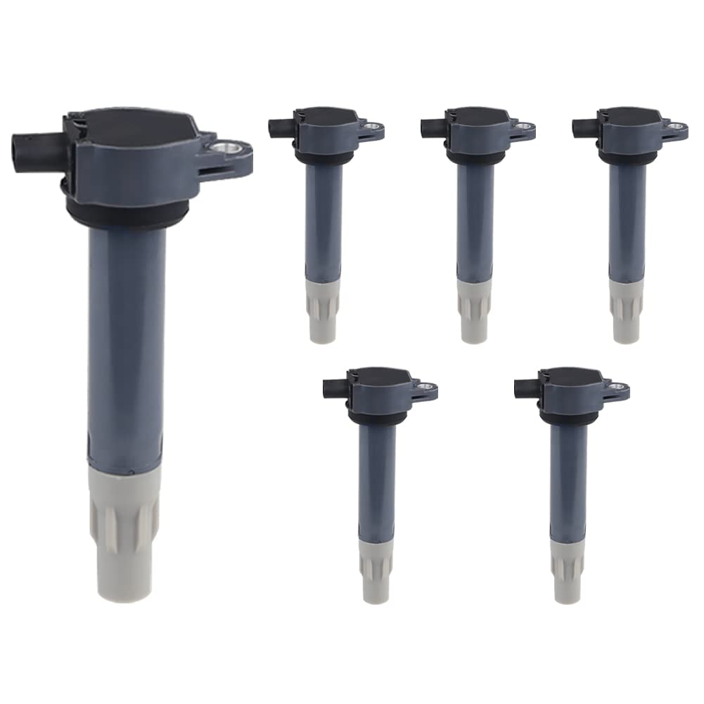 JDMON Ignition Coils Pack Compatible with Dodge Charger Nitro Journey Magnum Chrysler 300 Pacifica 2.7L 3.5L 4.0L V6 2006 2007 2008 2009 2010 Replace for 4606869AA,04606869AB UF502 Set of 6