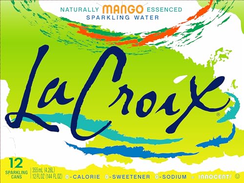 LaCroix Sparkling Water, Mango, 12 Fl Oz (pack of 12)