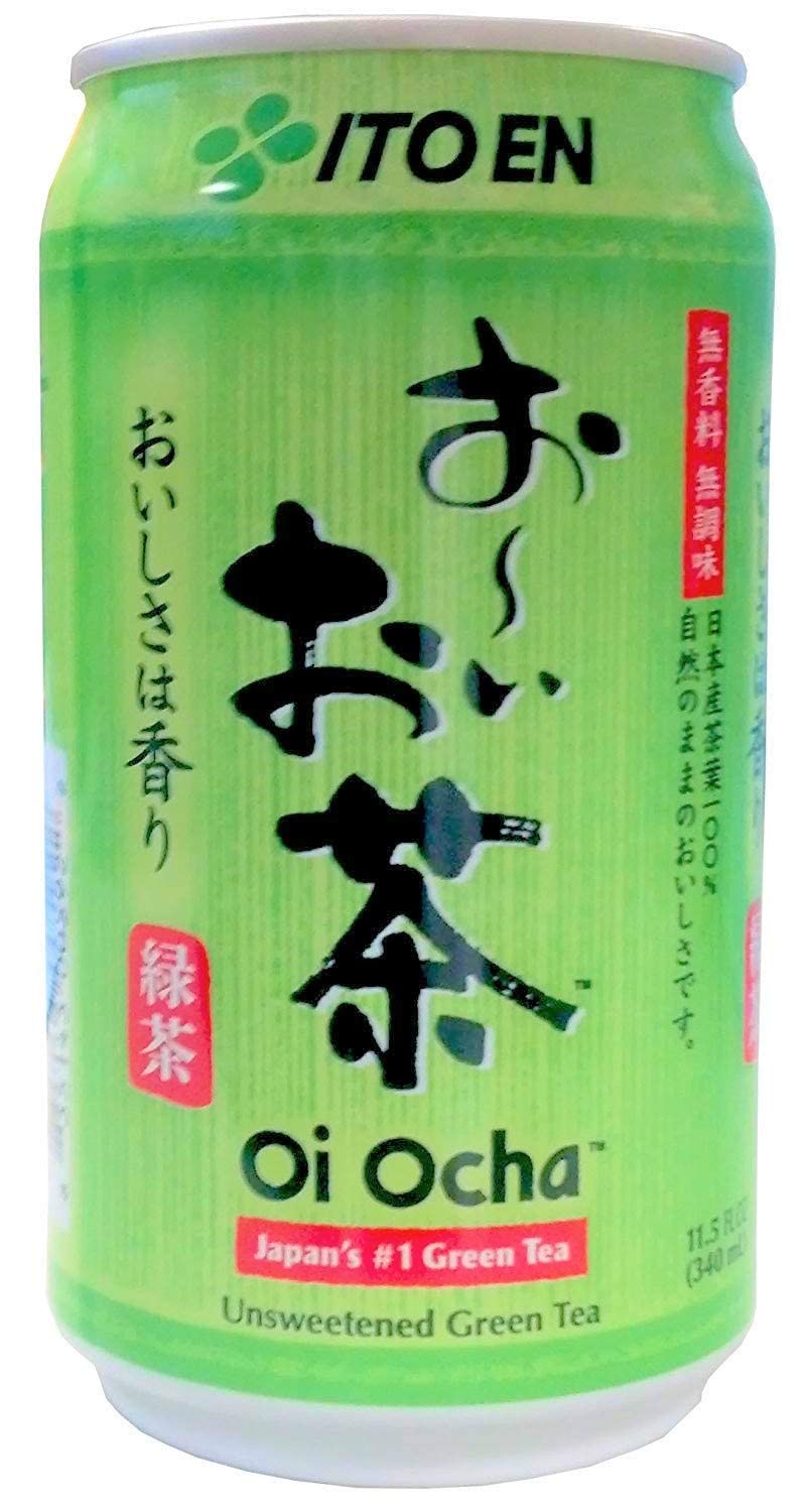 Ito En Oi Ocha Unsweetened Green Tea 340mL, 6 Pack
