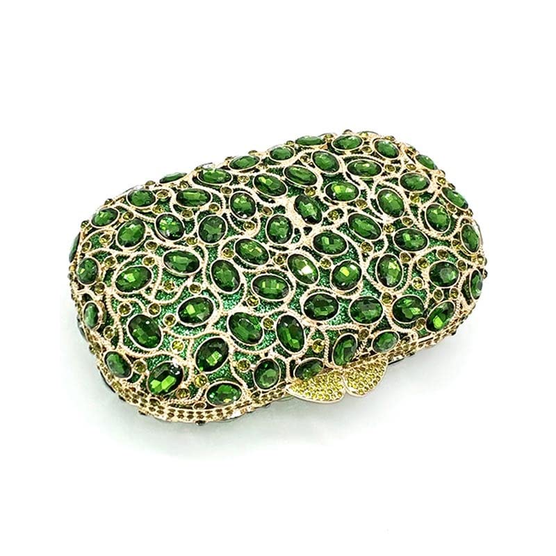 MJWDP Bridal Wedding Party Purses Purses Women Evening Party Wallet Diamonds Crystal Clutches (Color : D)