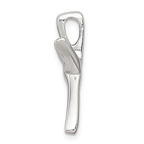 IceCarats 925 Sterling Silver Starfish Slide Necklace Charm Pendant 22mm x 20mm Only