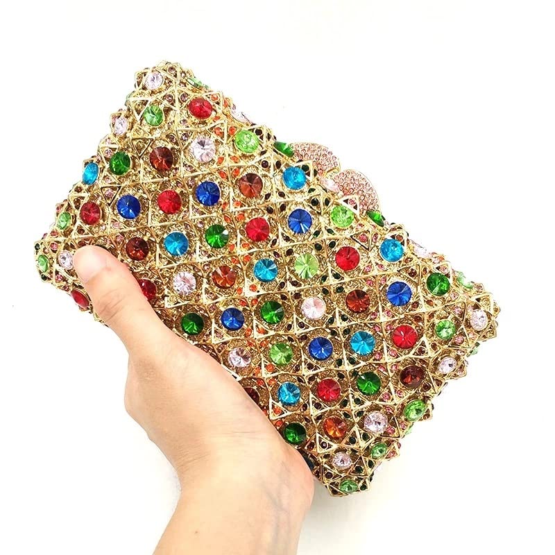 MJWDP Bridal Wedding Party Purse Crystal Purses Wallet Women Evening Party Handbag Clutches