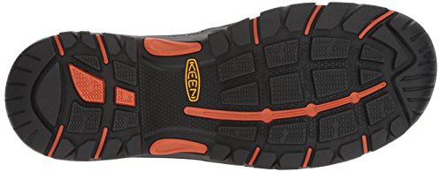 KEEN Utility mens Coburg 8" Steel Toe Waterproof Work Boots, Cascade Brown/Brindle, 15 Wide US
