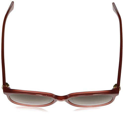 Kate Spade New York Unisex Alianna/g/s Sunglasses, 9R6/HA Salmon, 56, 9r6/Ha Salmon