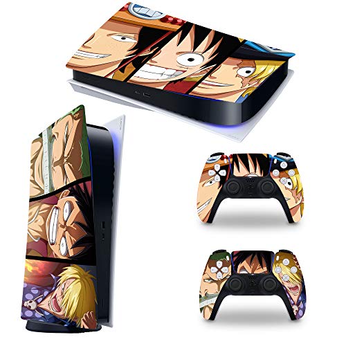 King Oceans PS5 Standard Edition Console and Controller 5 Controller Skin Set - PlayStation 5 Vinyl