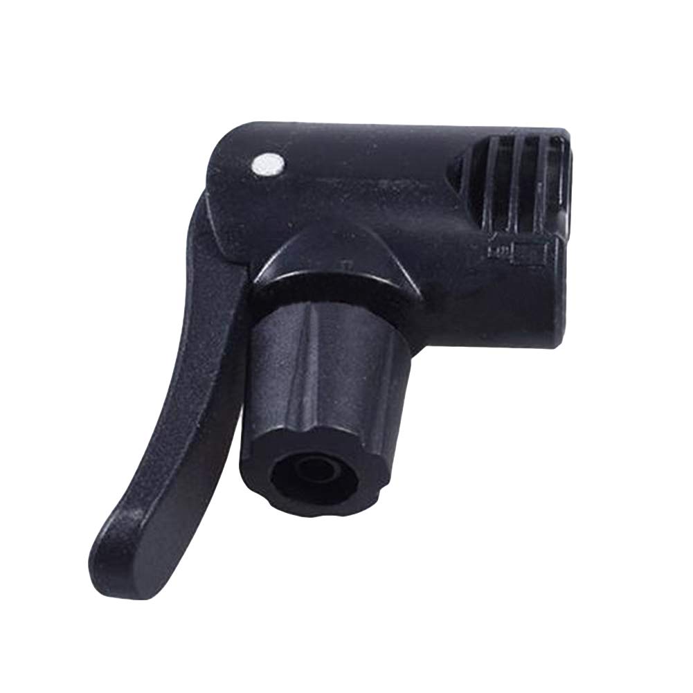 kaaka Bicycle Dual Head Air Pump Adapter Valve Bike Cycle Tyre Tube 3 in 1 Replacement Tool Black