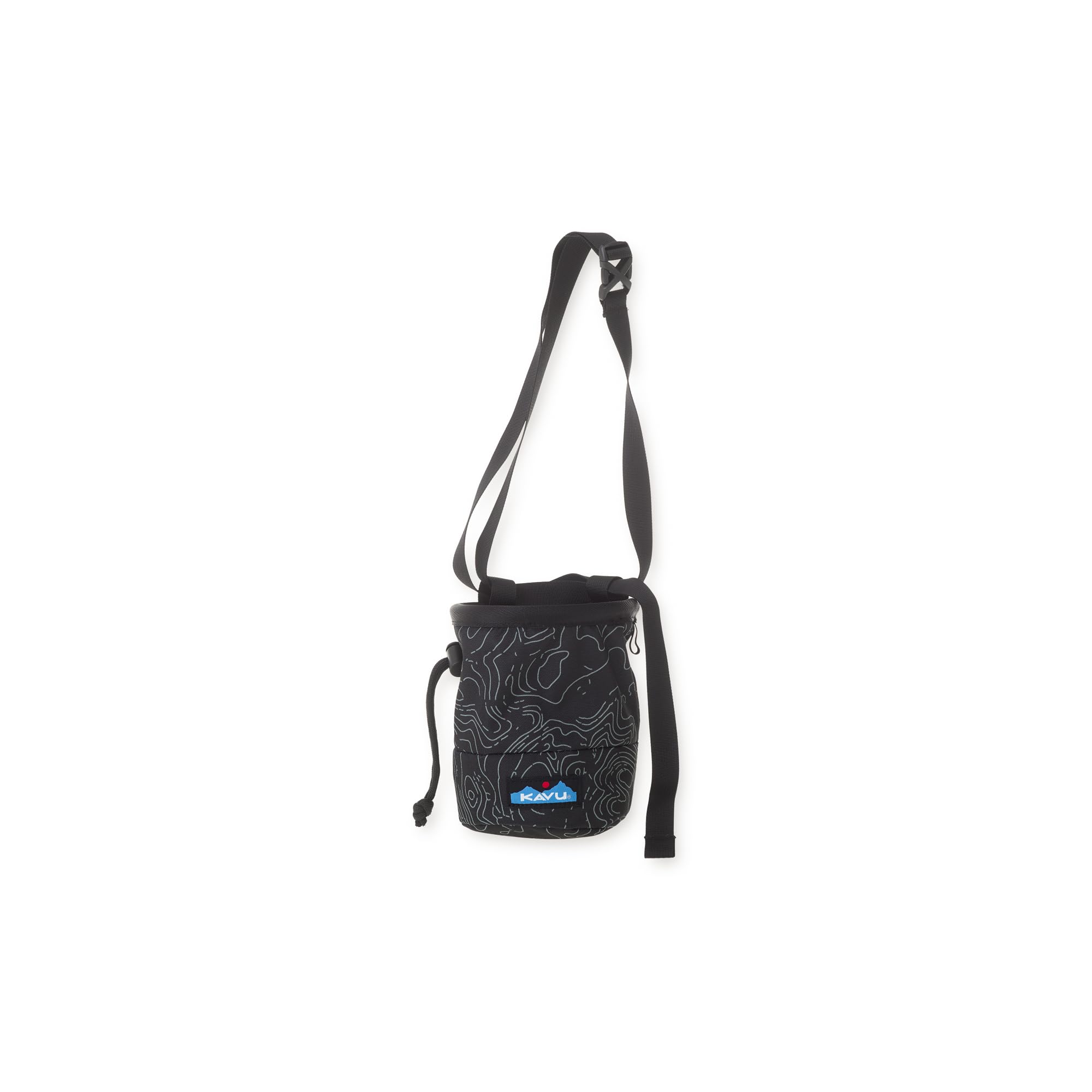 KAVU Peak Seeker Chalk Bag for Rock Climbing, Gymnastics, and Weightlifting - Fall Bouquet