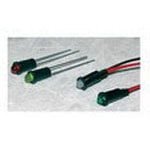 OEM Dialight 5580102007F,LED Panel Mount Indicator Uni-Color Red 635nm 4mcd 2-Pin (100 Items)