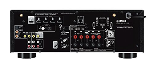 Yamaha RX-V485BL 5.1 Channel AV Network Receiver with Wi-Fi and Bluetooth