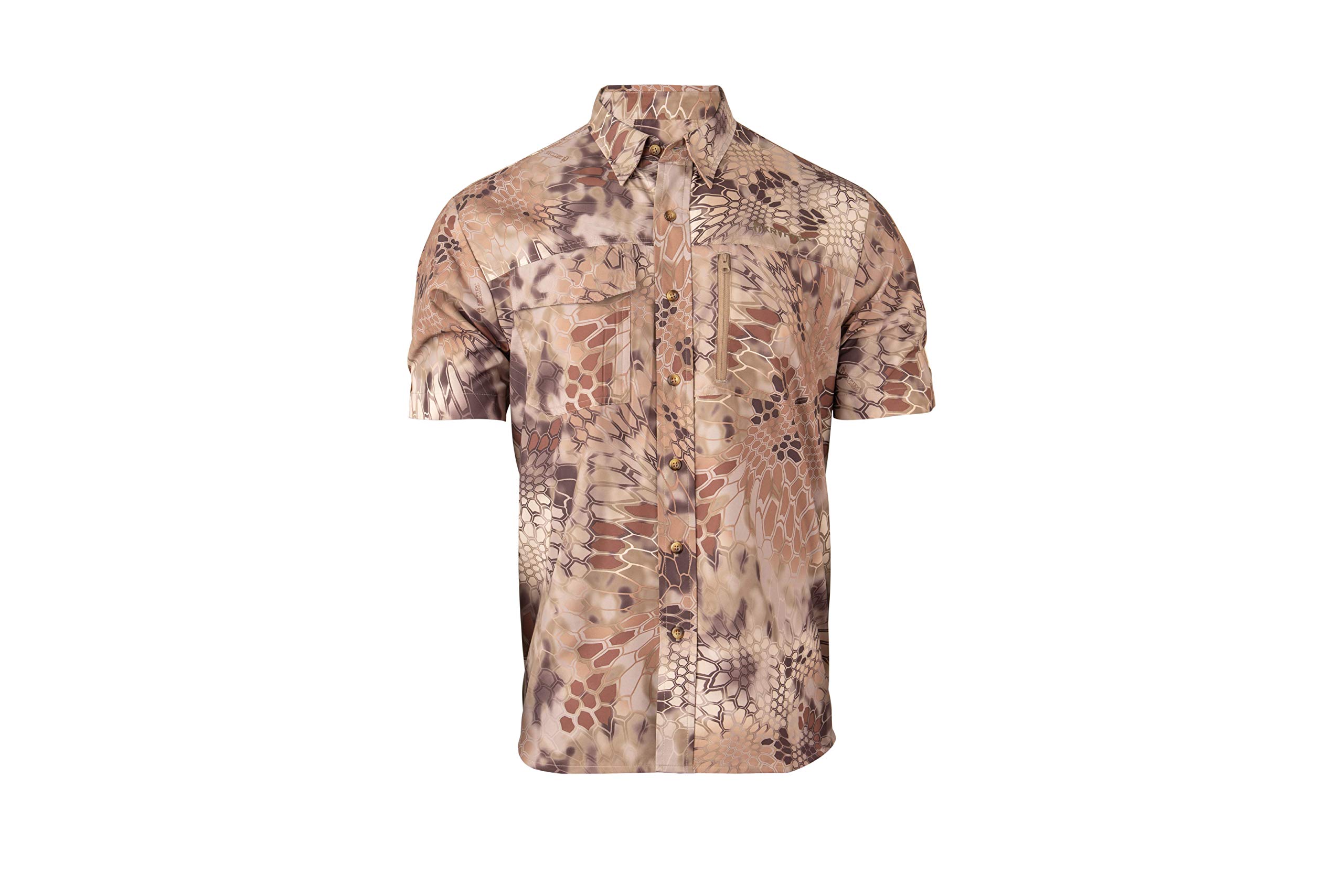 Kryptek Men's Standard Adventure 3 SS, Highlander, Medium