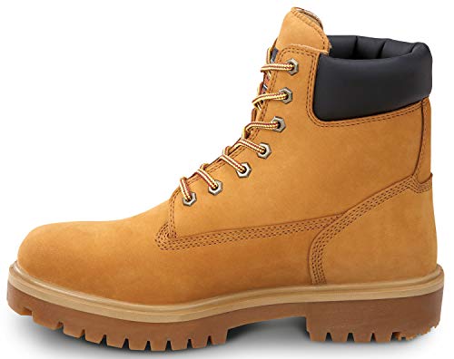 Timberland PRO 6IN Direct Attach Men's, Wheat, Soft Toe, MaxTRAX Slip Resistant, WP/Insulated Boot (9.0 M)