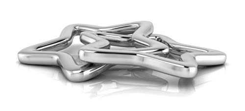 Krysaliis Baby Silver Plated Star Ring Rattle