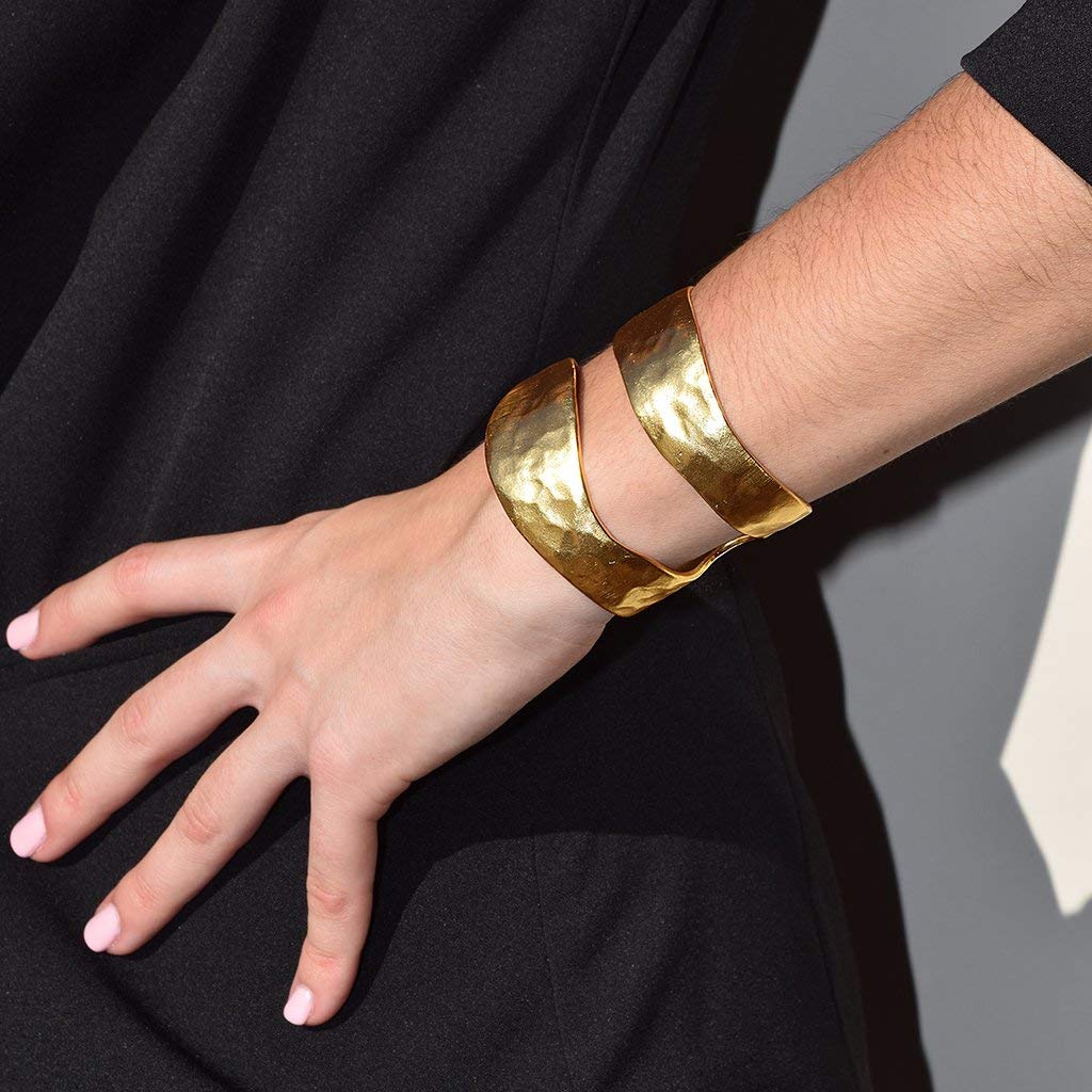 Karine Sultan Annie Split Cuff (Gold)