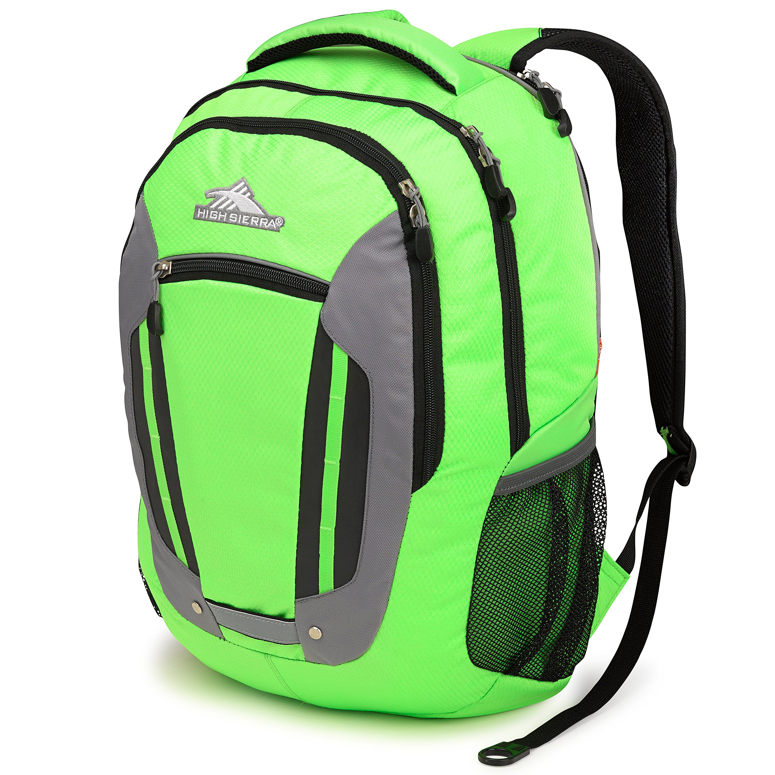High Sierra Modi Backpack, Lime/Charcoal/Black, One Size