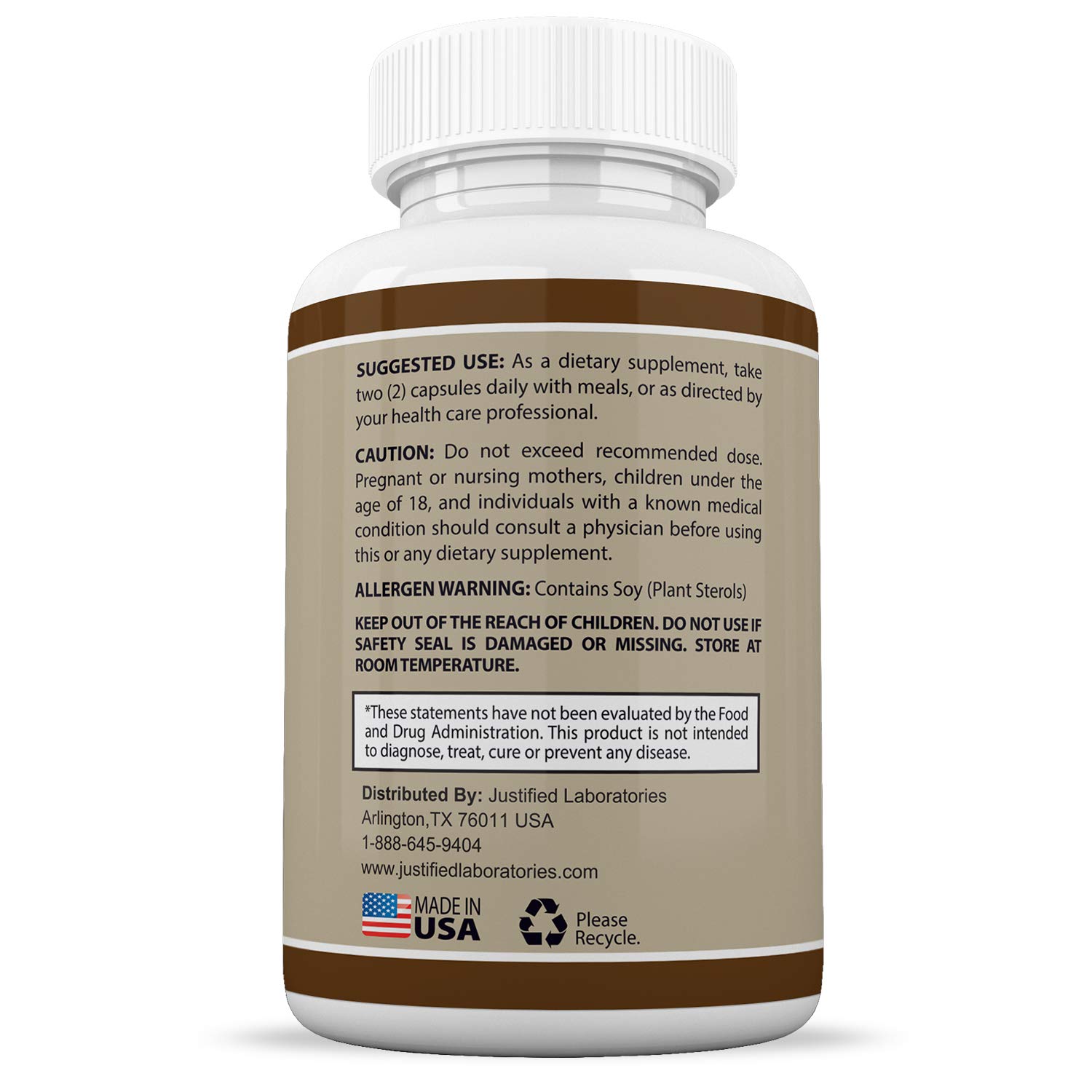 Justified Laboratories Anti Gray Hair 9000 Helps Restore Natural Hair Color 60 Capsules Per Bottle 3 Pack