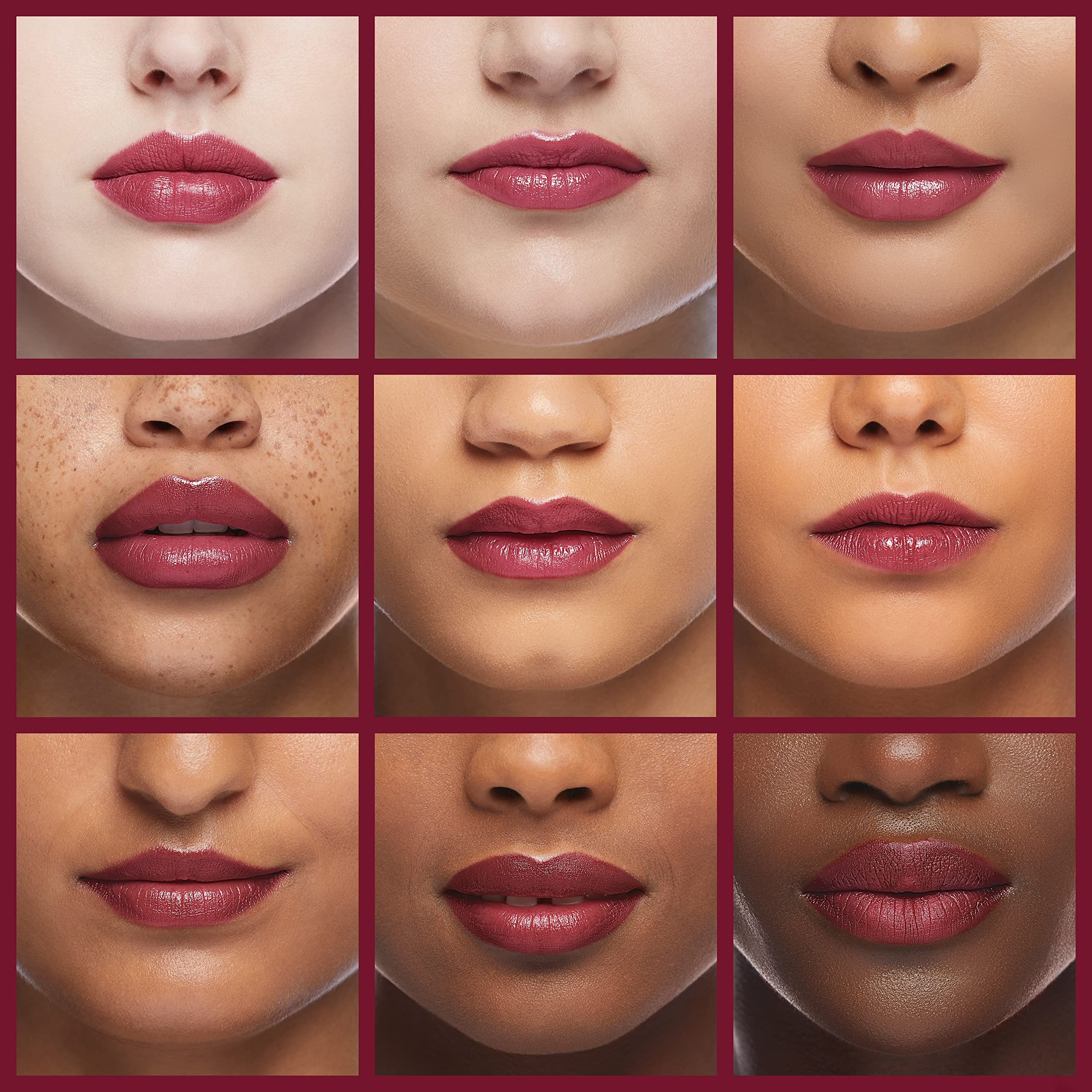 L'Oreal Paris Makeup Colour Riche Plump and Shine Lipstick, for Glossy, Radiant, Visibly Fuller Lips with an All-Day Moisturized Feel, Mulberry Plump, 0.1 oz.