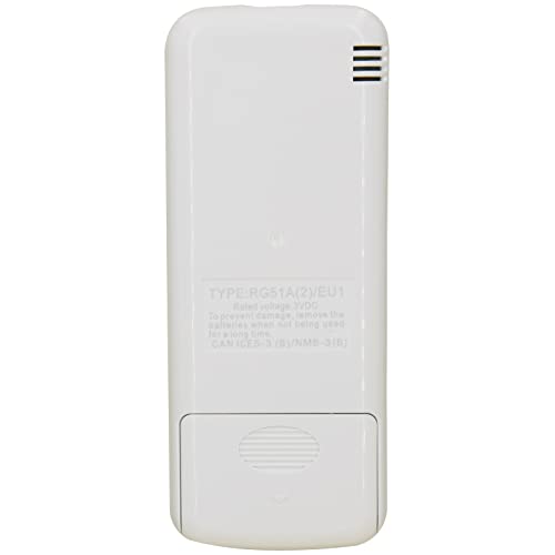 Replacement Remote Control for Midea TGM AC Air Conditioner RG51A(2)/EU1 RG51A(2) EU1 MWPOT12SA MWPOT12S MWPOT18S MWPOT24S