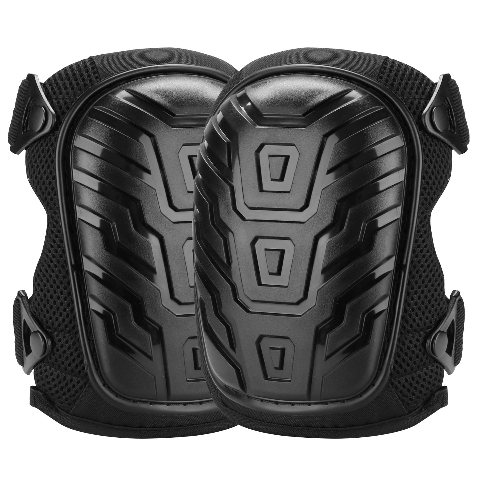 LIDUEN PRO Work Knee Pads for Men&Women-Heavy Duty EVA Foam Padding and Comformtable GEL Cushion with Adjustable Easy-Fix Clips for Gardening,Construction,Flooring,Cleaning